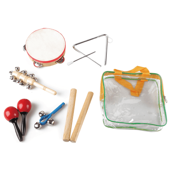 6-Piece Percussion Instruments Set for Children – Music Bumblebees