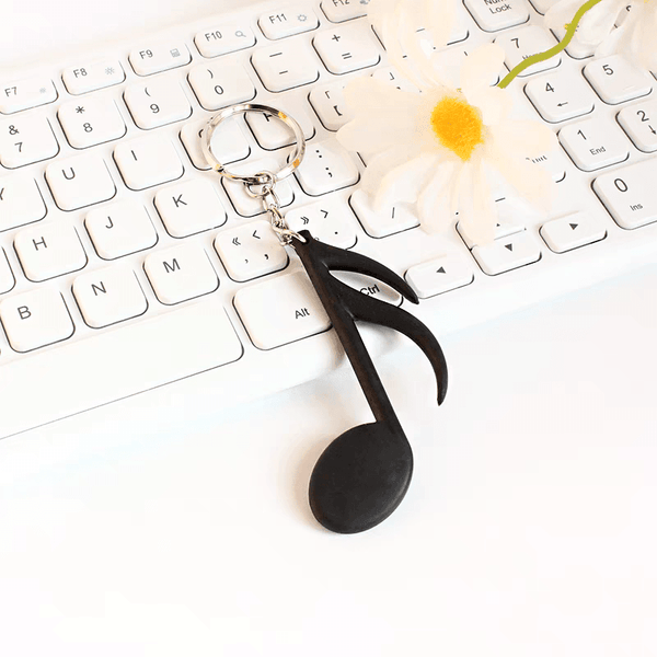 Semiquaver Keyrings Key Chain Key Ring Music Gifts – Music Bumblebees