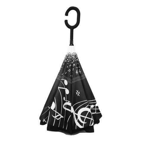 Music Themed Musical Notes Inverted Umbrella Music Gifts – Music Bumblebees